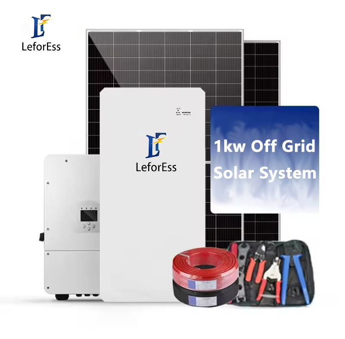 1kw Off Grid Solar Systems - LEFORSOLAR